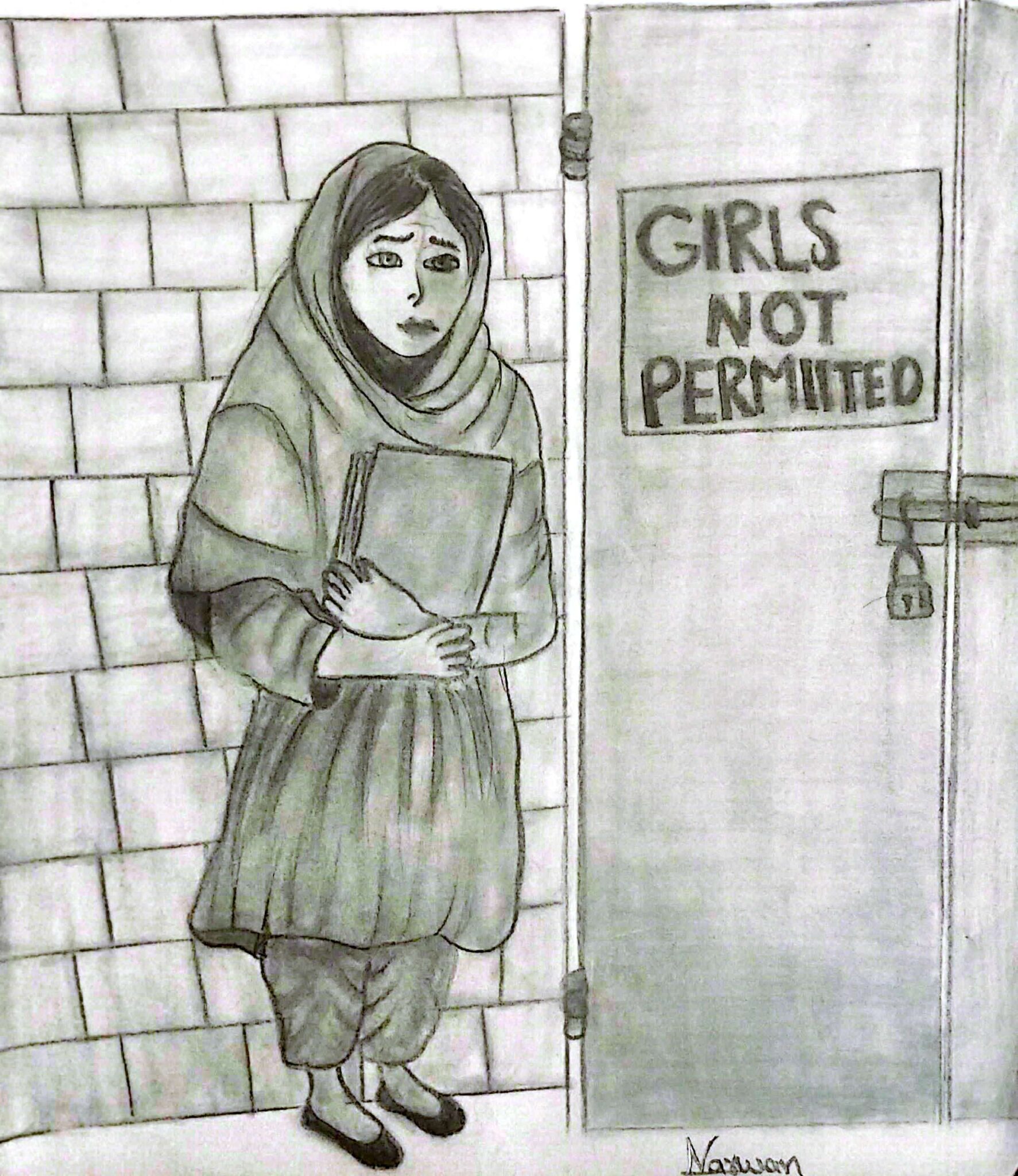 Two Poems by Maryam, Illustrated by Narwan – Writers Resist